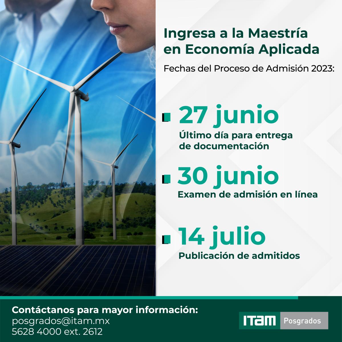 Bienvenida | Maestría en Economía Aplicada